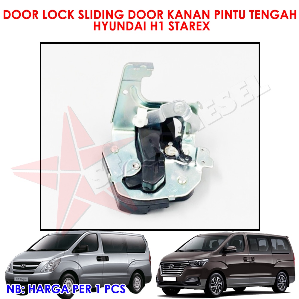 MESIN Central DOOR HYUNDAI H1 STAREX Engine A1 A2 DOOR LOCK SLIDING ...