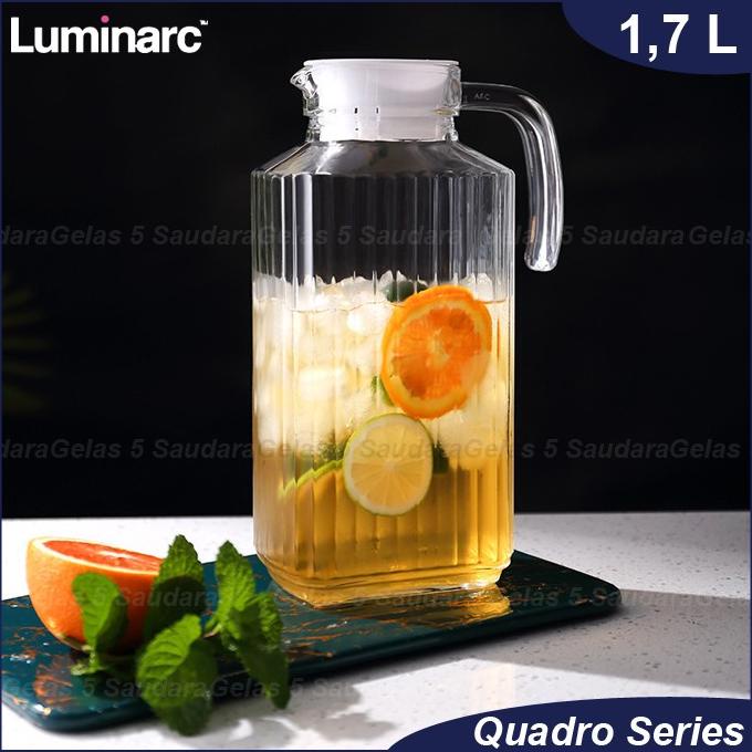 Luminarc Pitcher Quadro 1.7L/Luminarc Glass Pitcher/Water Pitcher ...