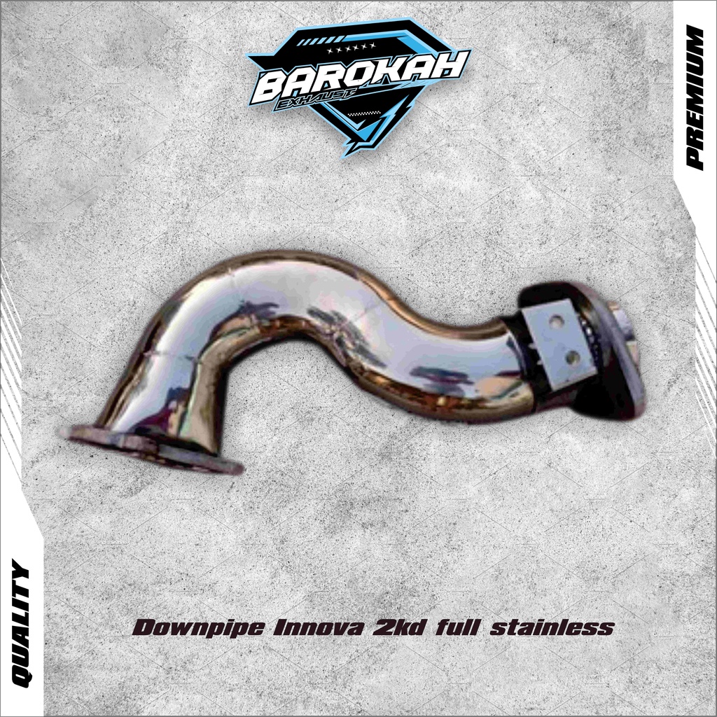 Downpipe Innova 2kd full stainless steel | Shopee Philippines