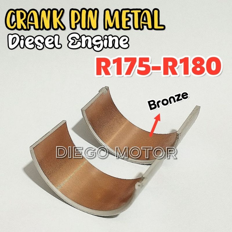 MESIN R175 R180 Crank Pin Metal BRONZE Road Dongfeng Shark Diesel ...