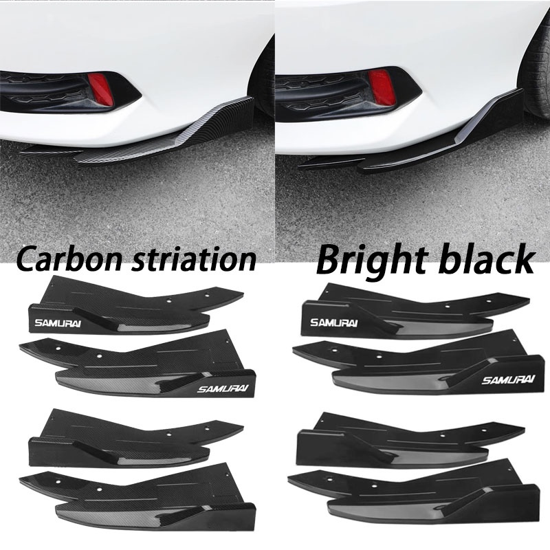 Automotive general rear corner wrap rear spoiler rear lip size ...