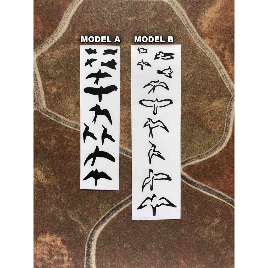 Sticker Inlay Guitar Bird Prs Model Birds Fretboard Acoustic Electric ...