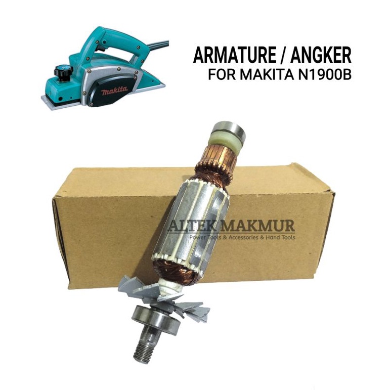 MESIN KAYU Makita N1900B Planer Machine Armature Spare Parts/Sugu N ...