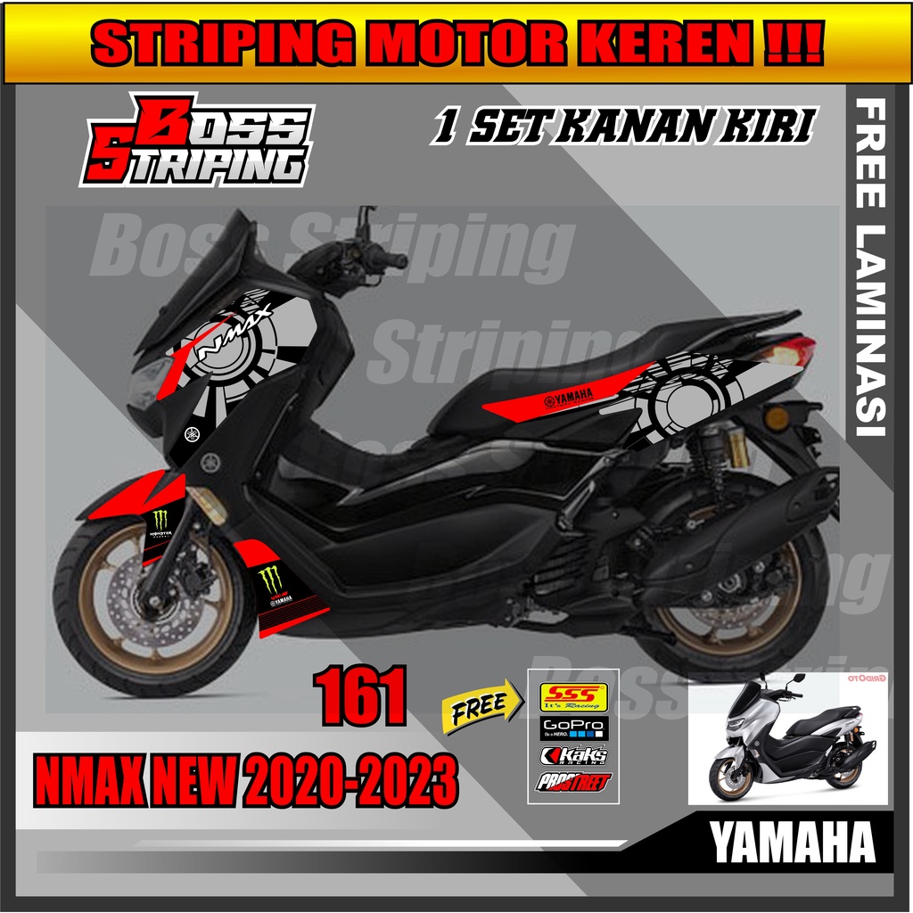 Nmax new N-max new striping Sticker 2020 2021 2022 2023 Sticker list ...