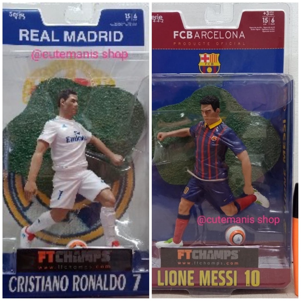Lionel Messi Christiano Ronaldo Football Player Action Figure | Shopee ...
