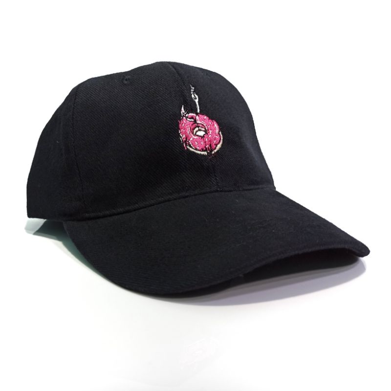 5-panel Snapback Donut Hat Embroidery Donut Cap Bucket Hat Five Panels ...