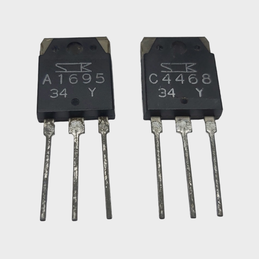 TRANSISTOR A1695 C4468 1 SET ORIGINAL | Shopee Philippines