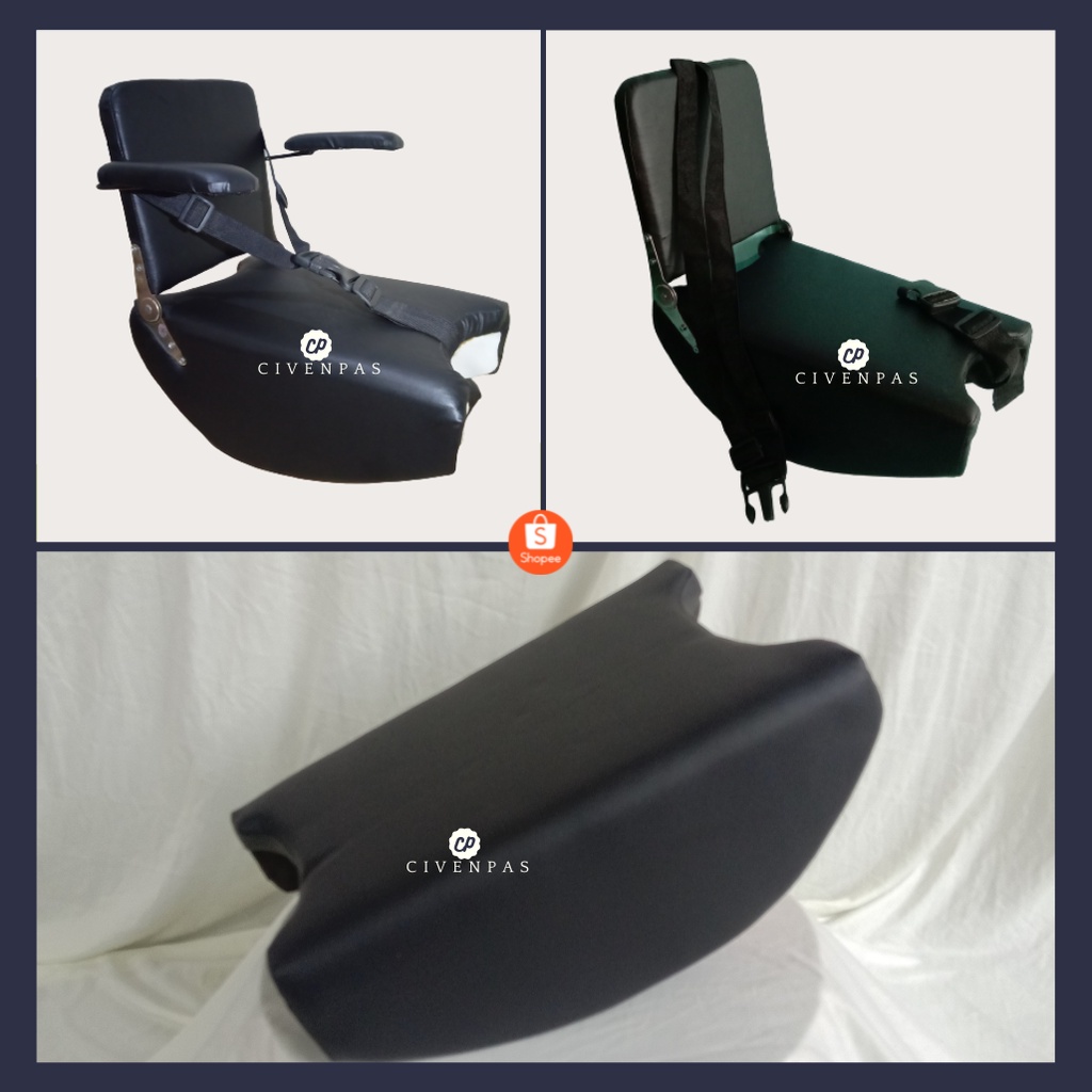 Child Pillion Seat Backrest for NMAX PCX AEROX Jupiter MX motorbike ...