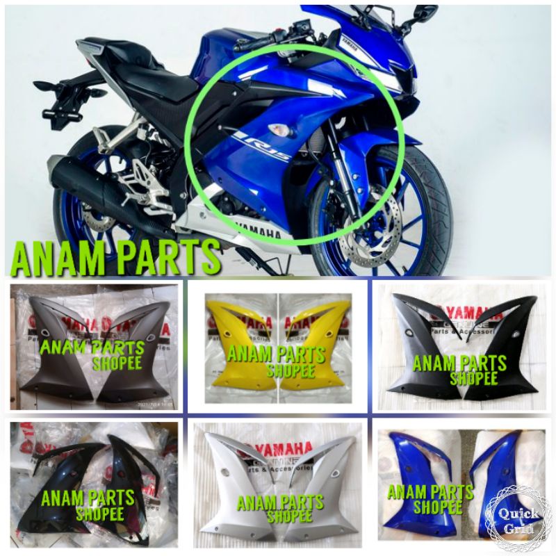 Outer Wing FAIRING R15 NEW VVA V3 Right Left ORI YAMAHA YGP | Shopee ...