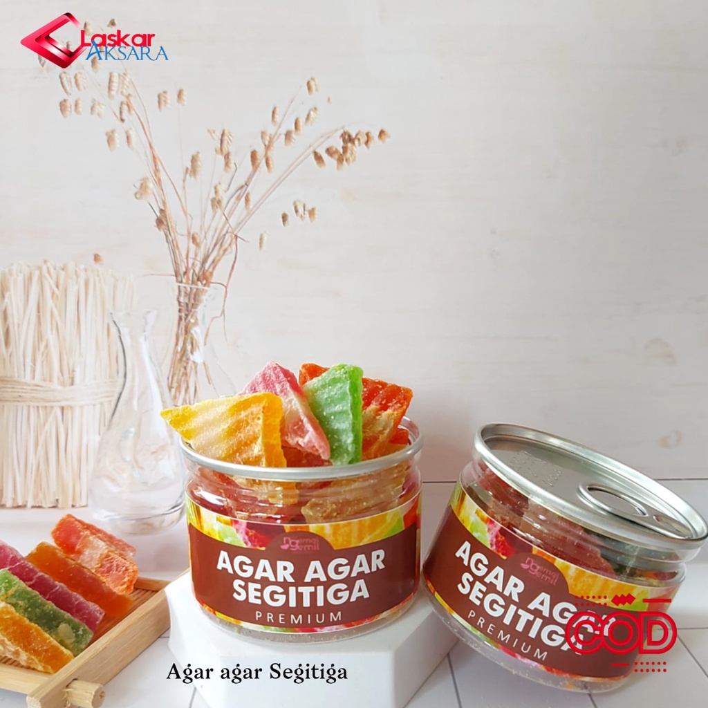 Can - Agar Agar Triangle to Dry Fruit Flavor / Premium | Shopee Philippines