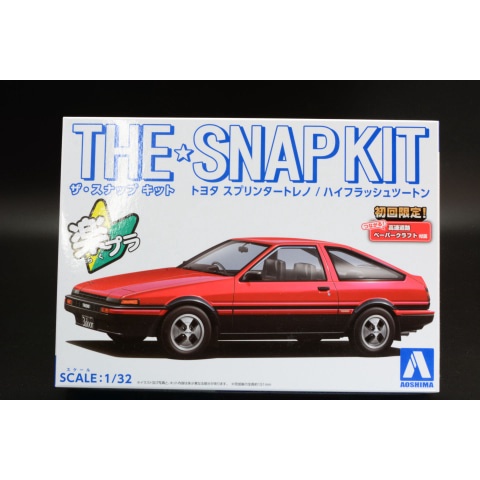 Aoshima 06468 1/32 SNAP KIT Toyota Sprinter Trueno (High Flash Two Tone ...