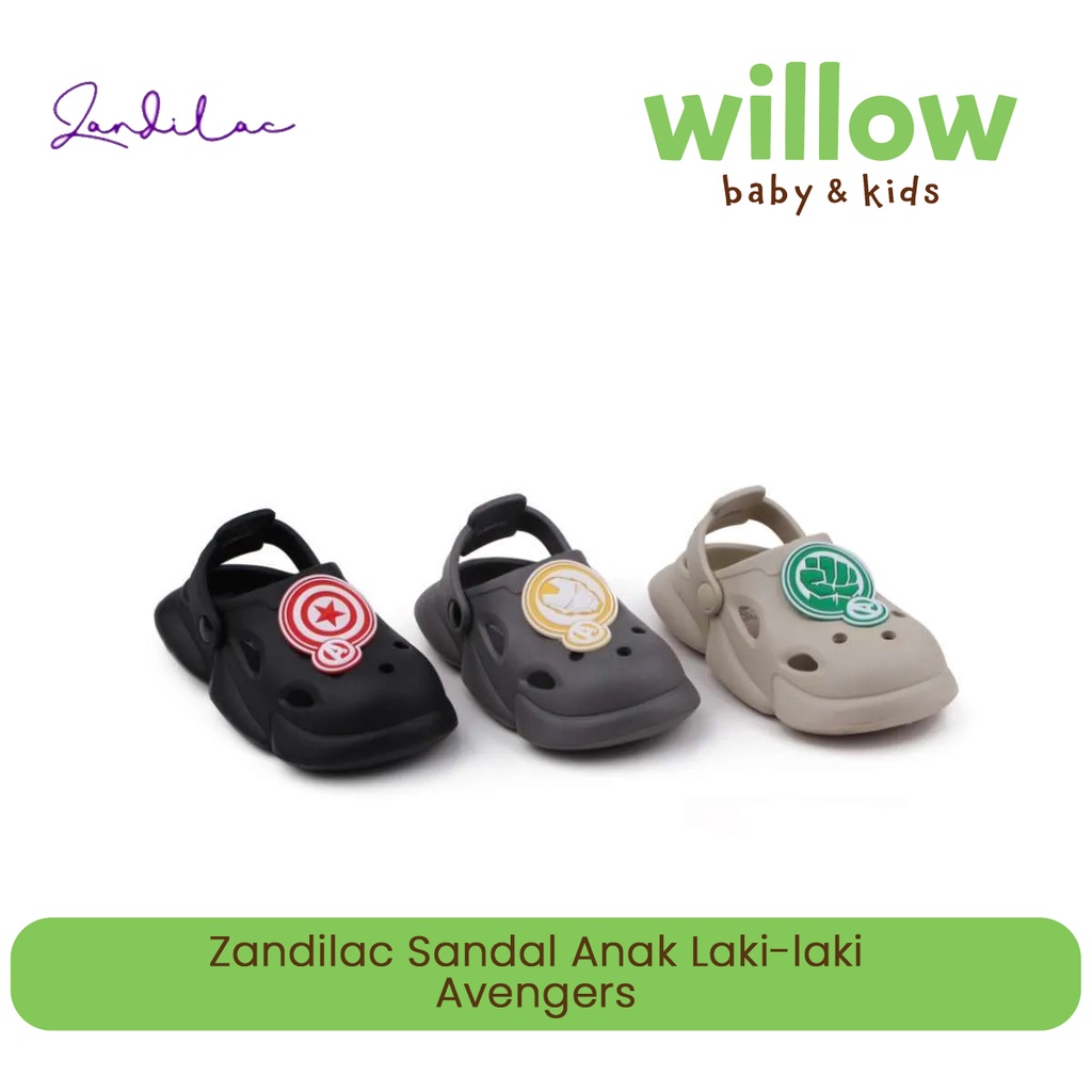 Zandilac Avengers Boys' Slip-On Sandals | Shopee Philippines