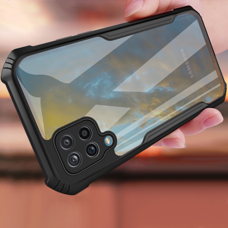 [Ready Stock] Transparent Shockproof Casing For Samsung A30/A20/M10S ...