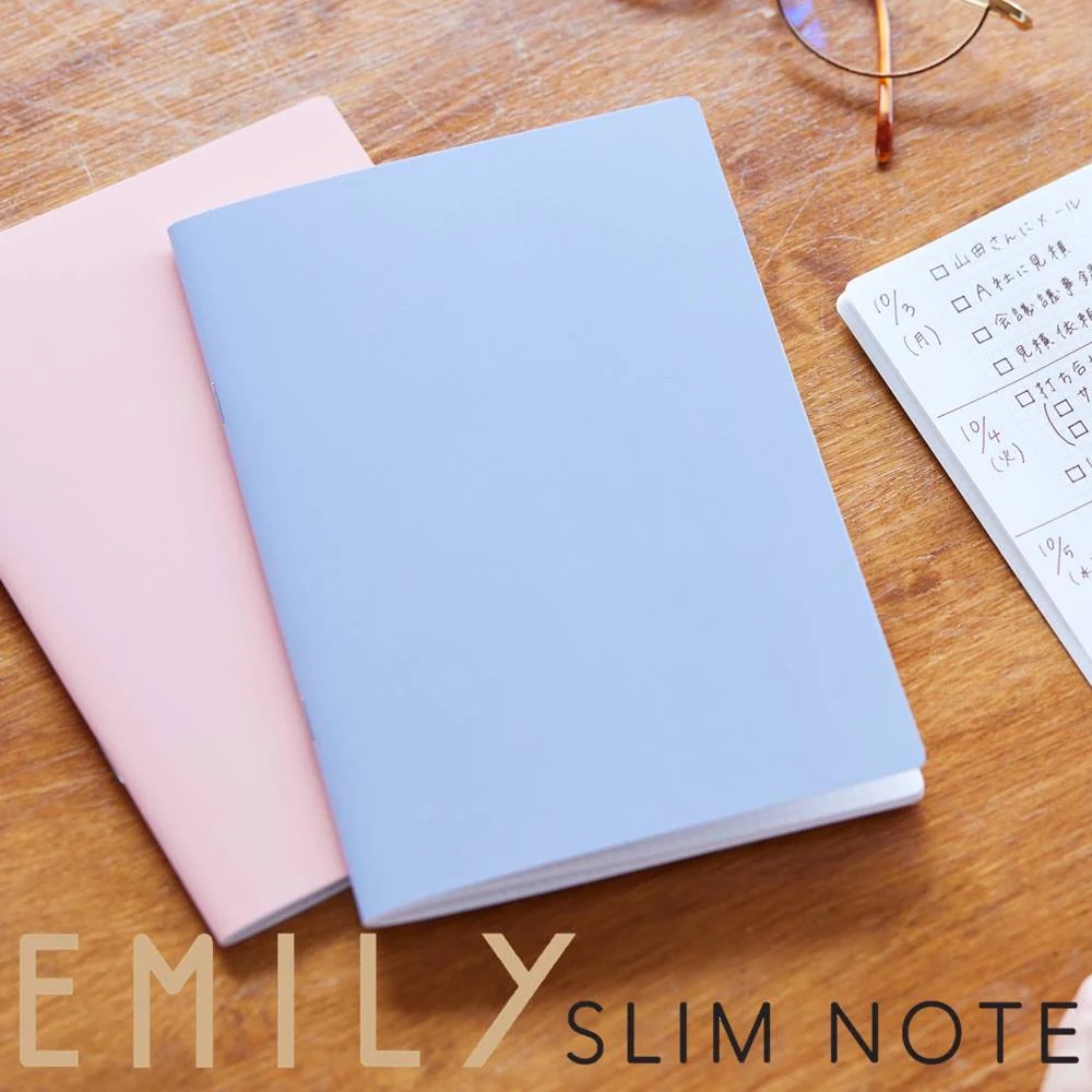 King Jim Emily Slim Notebook B6 Nuance Colors Limited Edition Grid ...