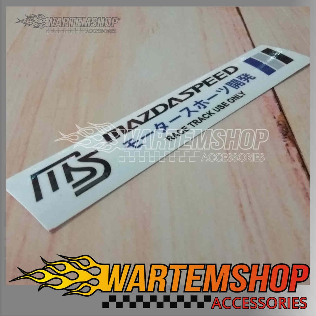 Mazdaspeed RACE LONG Outer Sticker | Shopee Philippines