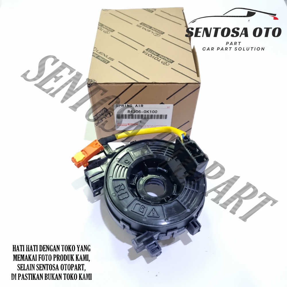 Original Innova Fortuner 2015 2016 2017 Horn Spiral Cable | Shopee ...