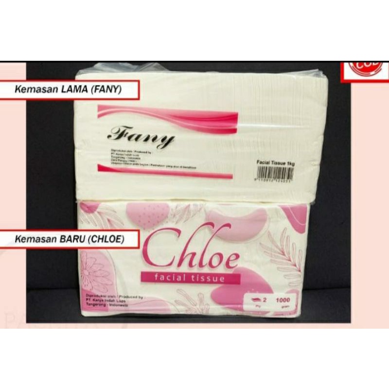 PUTIH Facial Tissue 1000 Grams Contains 1,200 Sheets, Smooth White ...