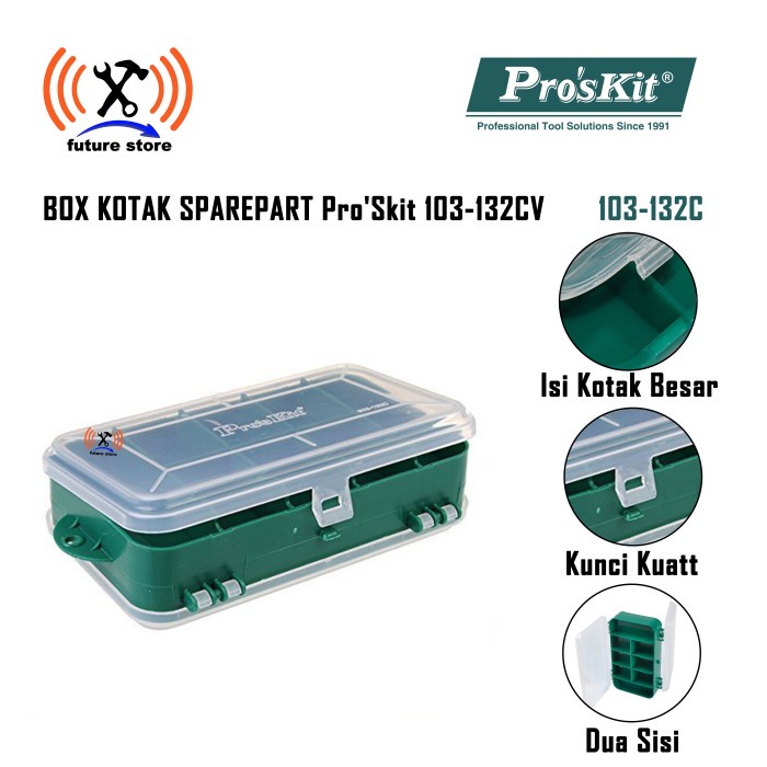 Pro'Skit 103-132C Box Spare Parts Box (165X95X45Mm) Original | Shopee ...