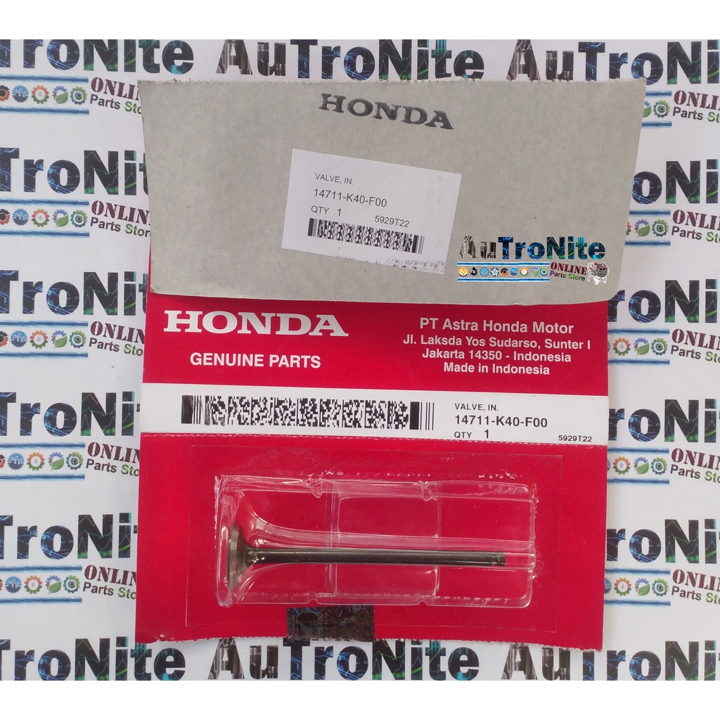 Valve In 14711-K40-F00 Original Honda Air Blade Giorno 125 Vario PCX ...
