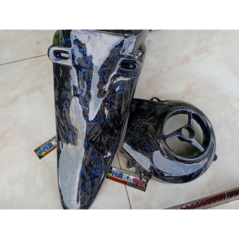 Mio sporty Fender Fan Cover Package And mio smile carbon kevlar forged ...