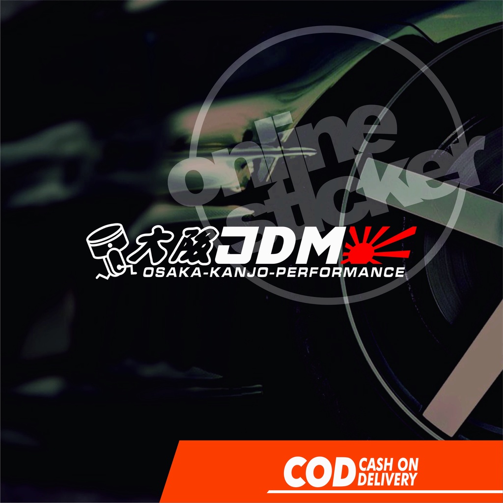 Jdm osaka kanjo Sticker | Cutting On | Shopee Philippines