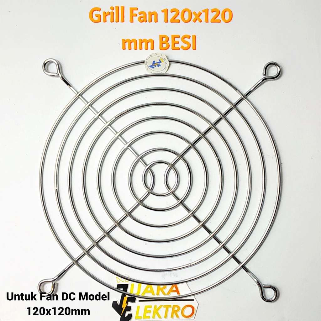 Grill RAM Fan DC 12x12 cm Iron | Grill Fan DC 12V Size 12x12 cm Iron ...