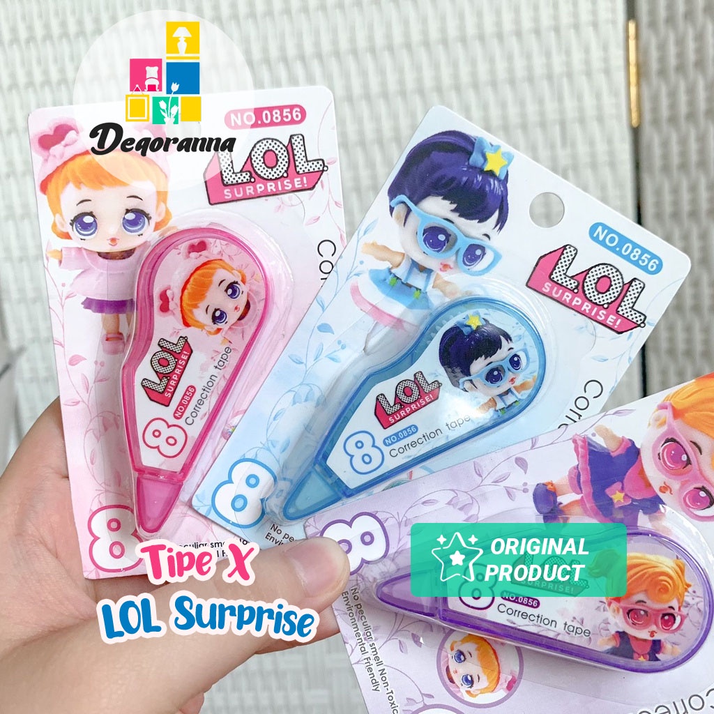 Type X LOL Surprise Color Tip-Ex LOL Surprise Correction Tape ...