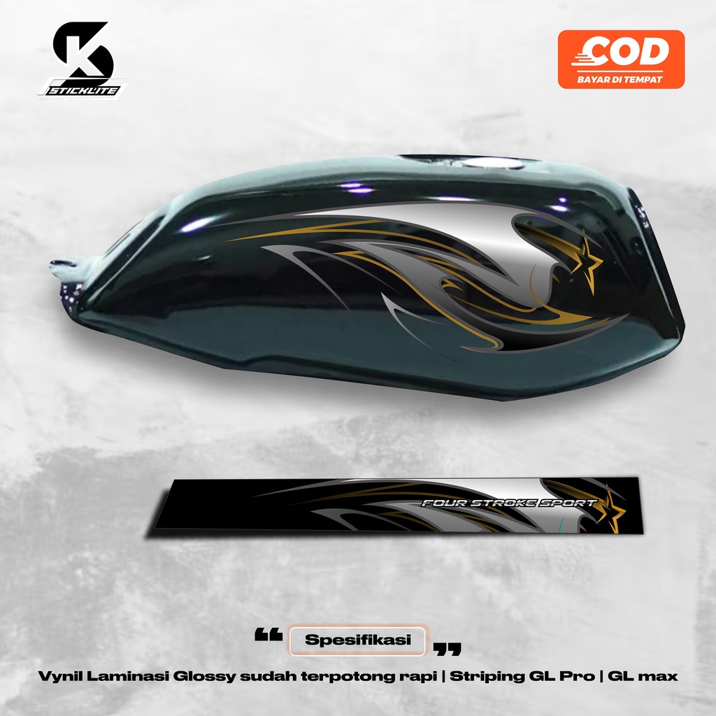 Striping STICKER HONDA GL MAX/GL PRO 21 CUSTOM | Shopee Philippines