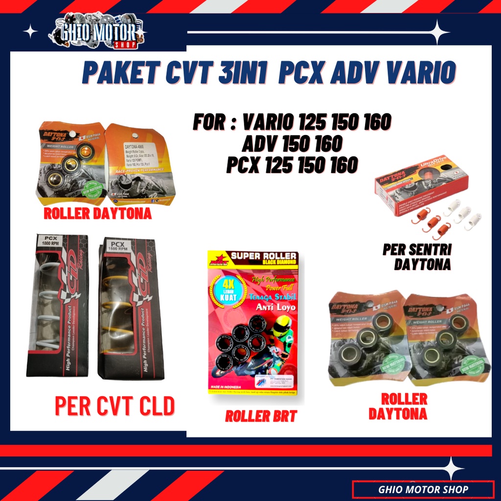 CVT PACKAGE 3IN1 VARIO PCX ADV 125 150 160 CVT LEFT PACKAGE PCX 160 ...