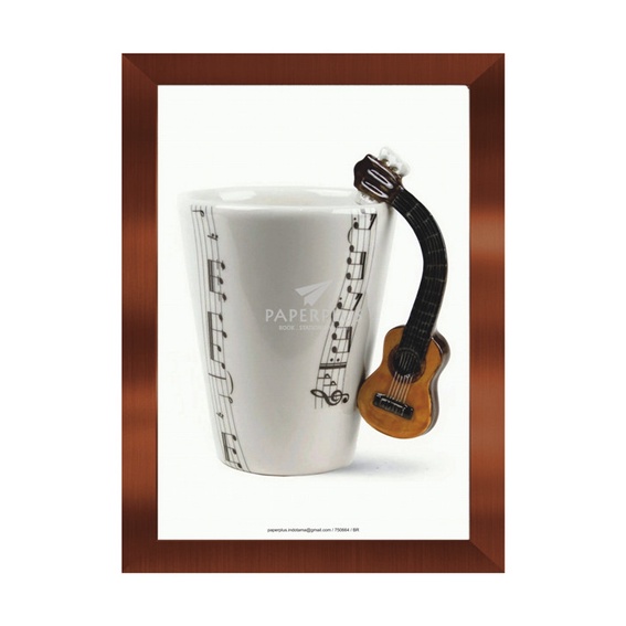A4 Poster Guitar Cup + Frame | Shopee Philippines