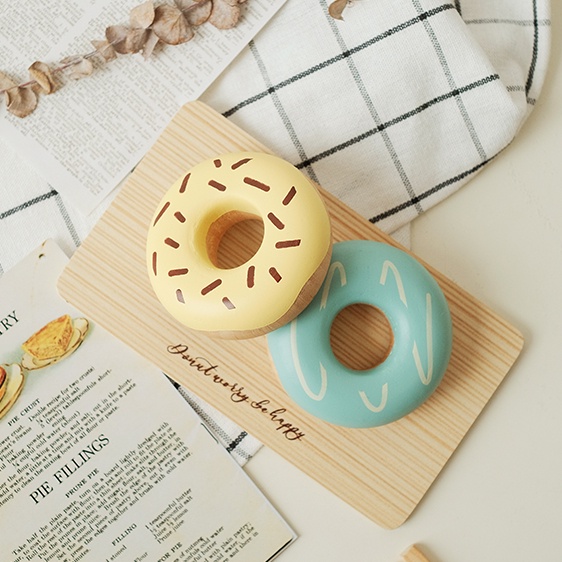 Lettering and Life Donut Set Cafe Collection – Wooden Donut Toys ...