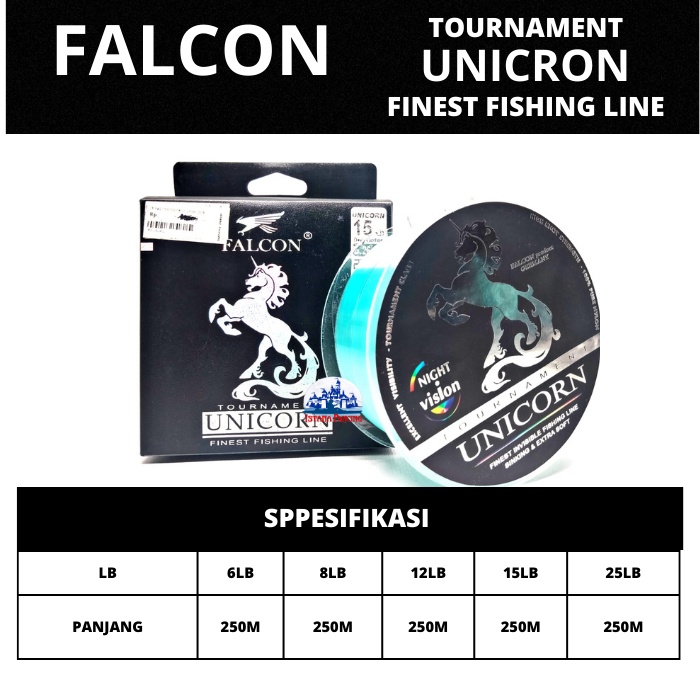 FALCON UNICORN STRING 250M | Shopee Philippines