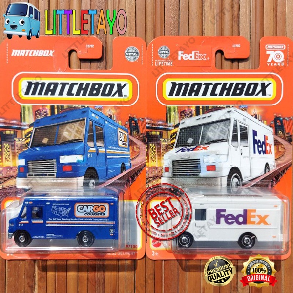 PUTIH Matchbox EXPRESS DELIVERY BLUE AND WHITE | Shopee Philippines