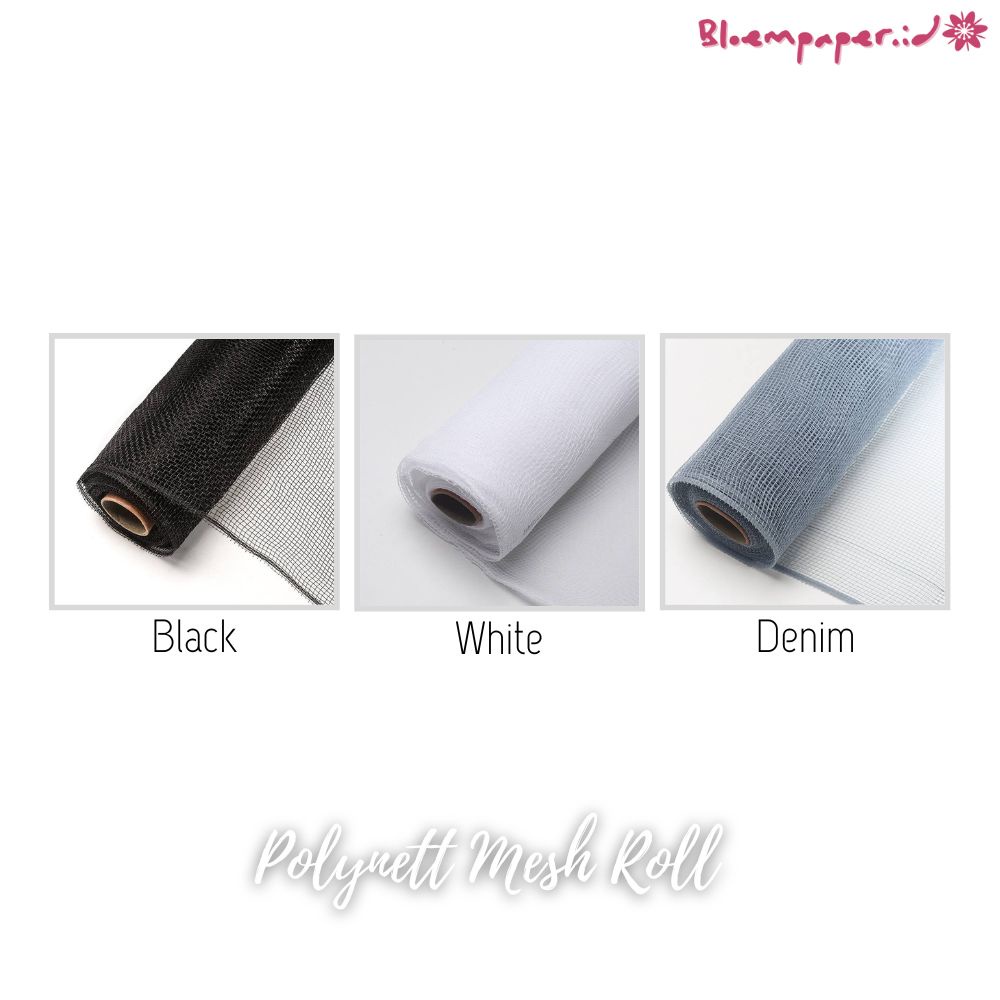 Polynet Mesh Roll 1 Meter / Flower Wrap / Flower Bouquet / Bouquet ...