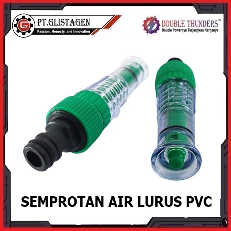 Straight Plastic Water Spray PVC Double Thunders Water Spray | Shopee ...