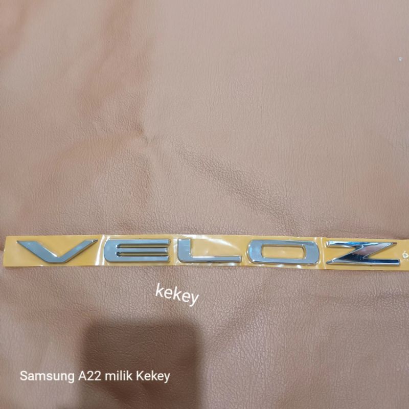 MESIN Original VELOZ hood logo emblem | Shopee Philippines