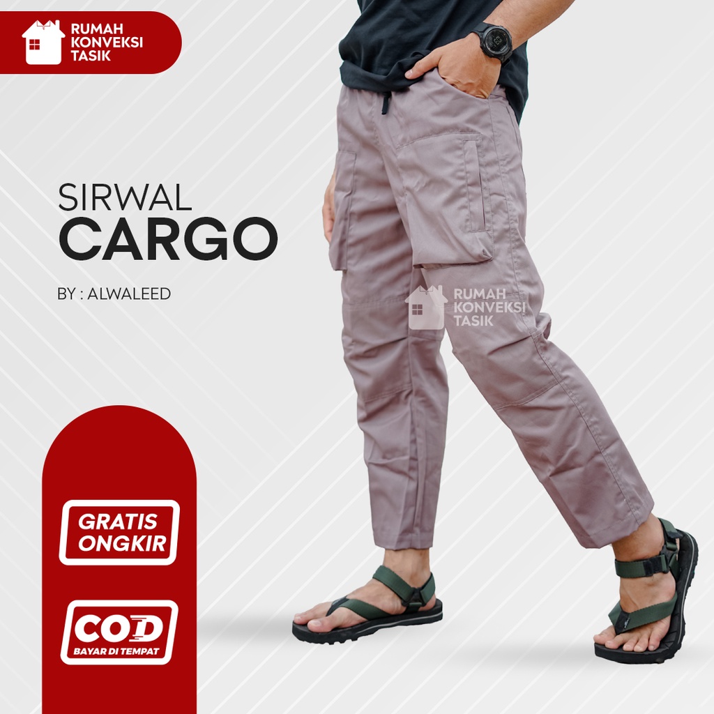 Alwaled MOSLEM SIRWAL CINGKRANG SIRWAL CARGO TROUSERS / CELAN SIRWAL ...
