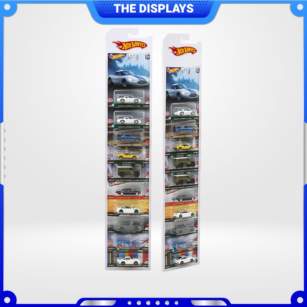 RETRO HOTWHEELS DISPLAY RACK CONTAINS 10 PVC BOARD MATERIAL | Shopee ...
