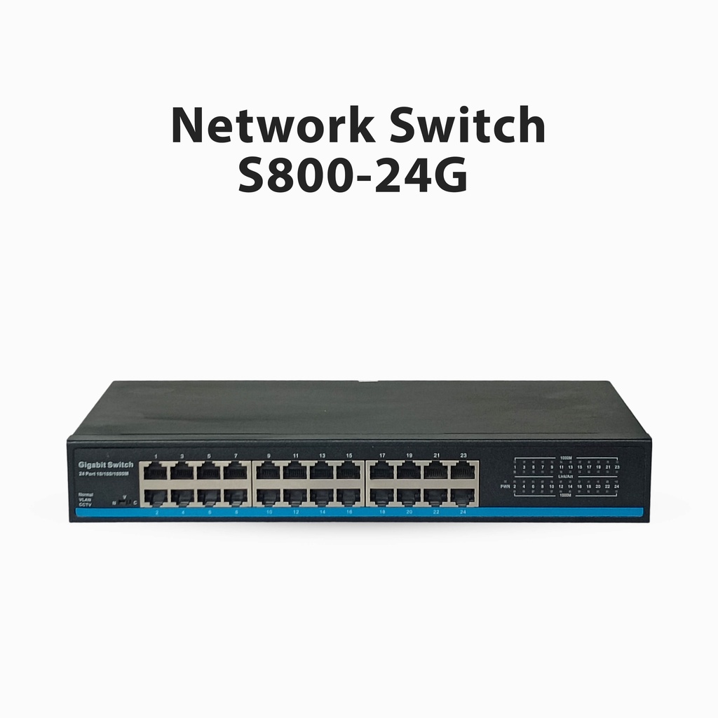 Switch Hub Gigabit Ethernet 24 port HASIVO S800-24G | Shopee Philippines