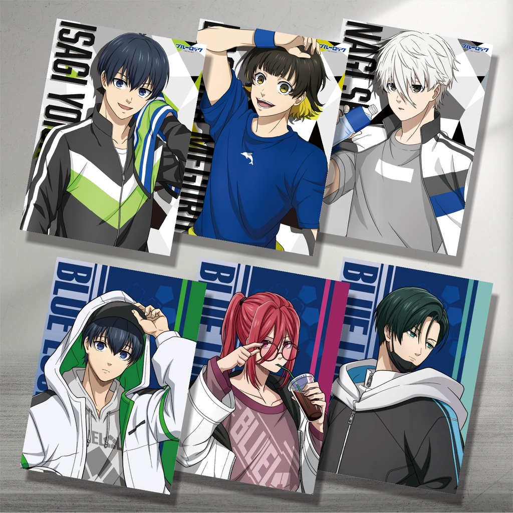 A4 Anime Blue Lock B Poster Collection - Isagi Bachira Chigiri Barou ...