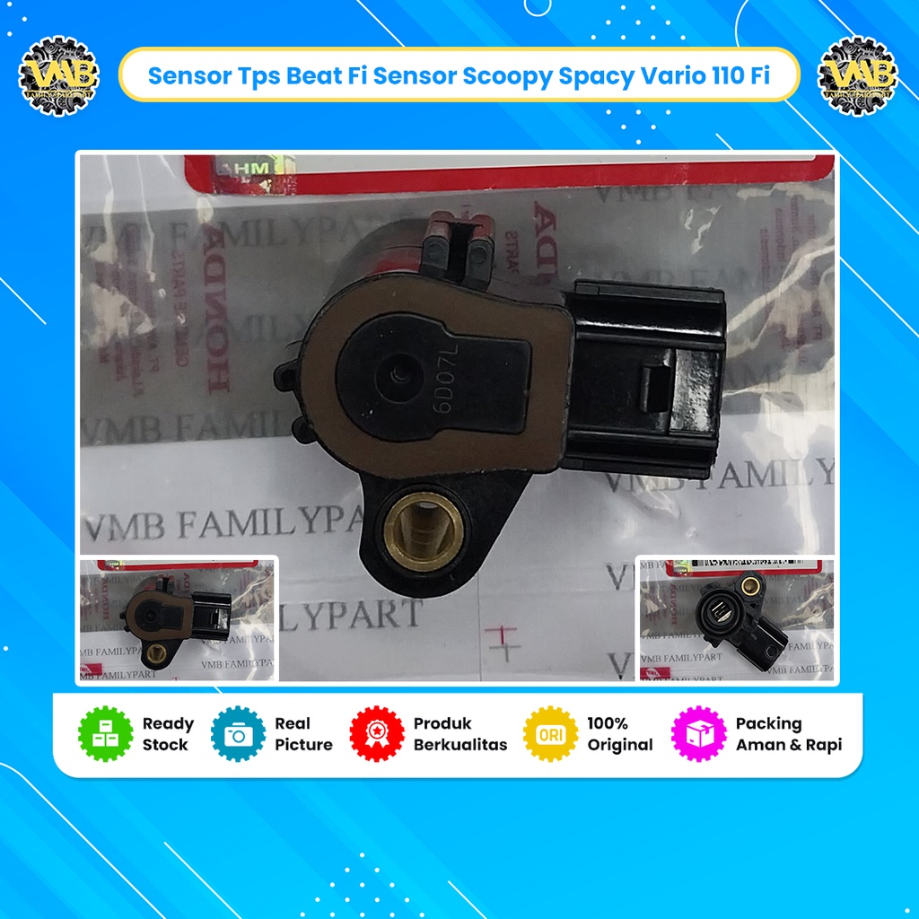 Tps Sensor Throttle Position Sensor for Honda Beat Scoopy Vario 110 ...