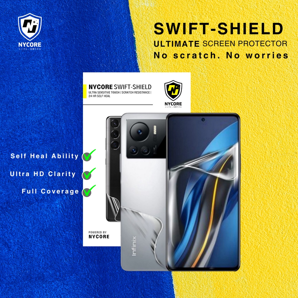 Nycore Lenovo K5/K9K10/K12 Plus - Anti-Scratch Hydrogel NOT Tempered ...