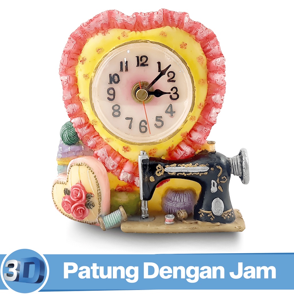 MESIN Good Spot Decorative Sculpture Polystone Sewing Machine Statue ...