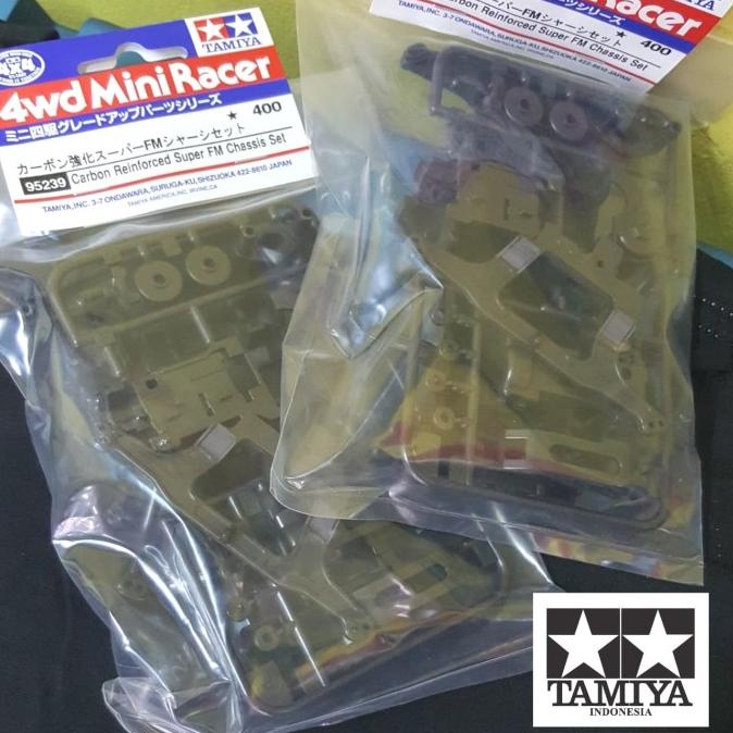 Tamiya 95239 Carbon Reinforced Super Fm Chassis Set Mini 4Wd/Sfm | Shopee Philippines