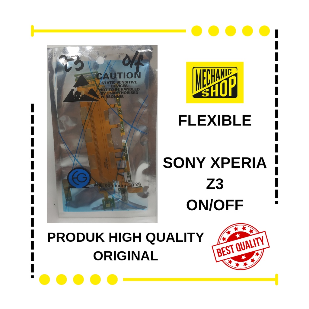Flexi SONY XPERIA Z3/D6653/D6643 (BAG. Power/vol/button/mic/vibra ...