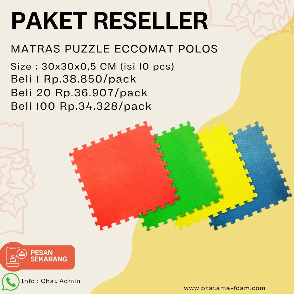 Limited|| Eva Plain Puzzle Mat / Mat / Carpet / Puzzle Floor Mat ...