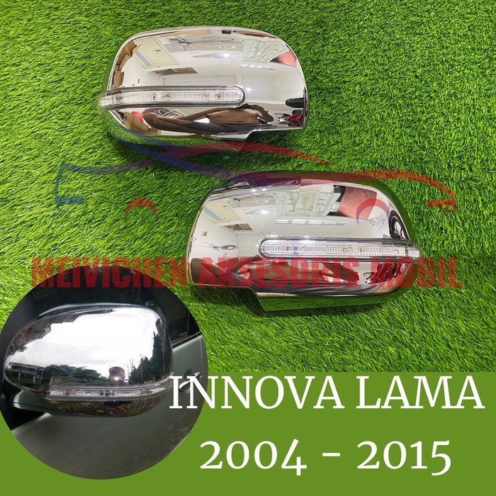 Old 2004 - 2015 innova grand car rear view mirror Cover, regular CHROME ...