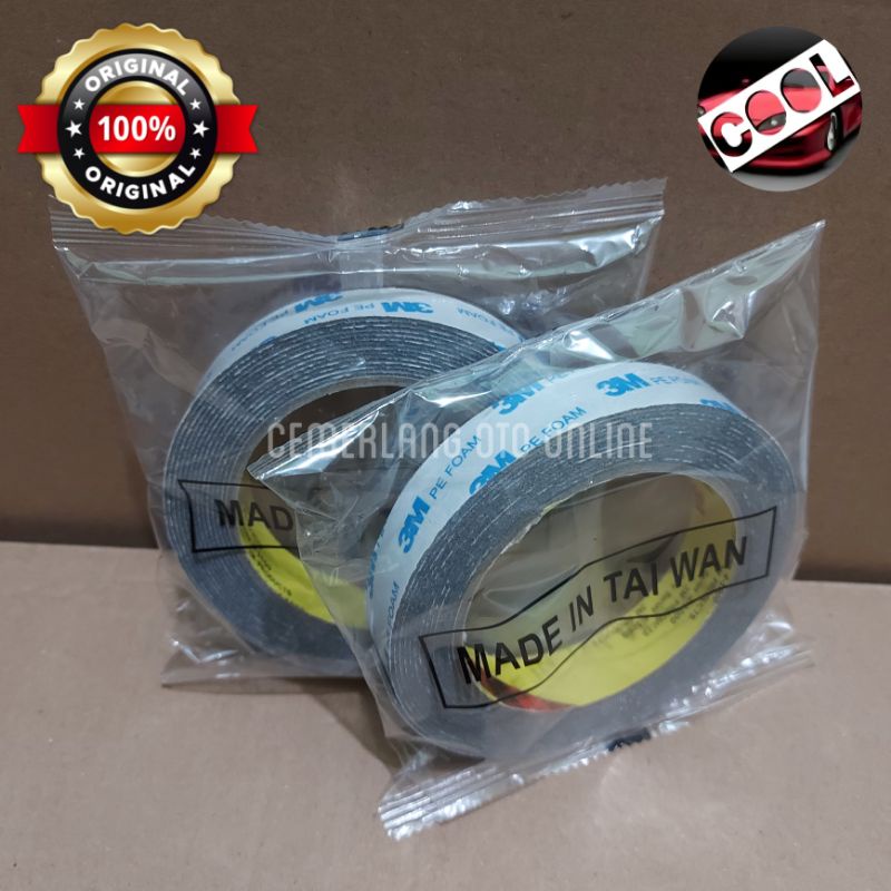 Double Tape 3M PE Foam Tape 2 cm x 4,5 m Adhesive 3M | Shopee Philippines