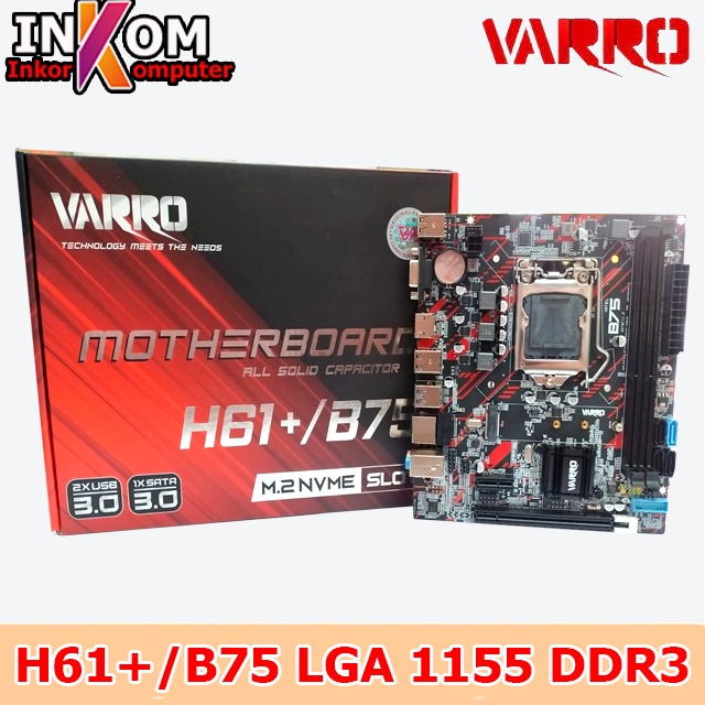 MOBO H61+/B75 H81+/B85 / H110 / H310C VARRO M.2 SATA NVME NEW | Shopee Philippines
