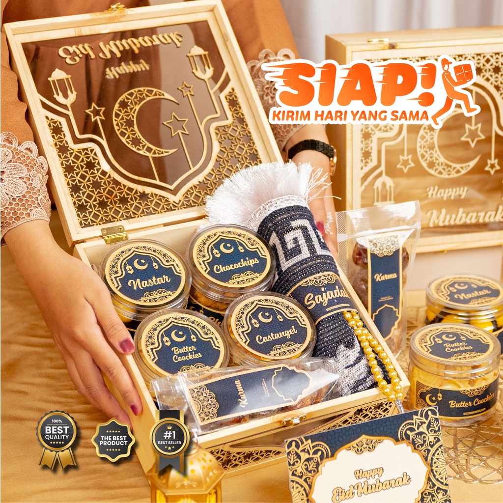 Parcella HAMPERS - MEDINA SET PARCELLA HAMPERS LEBARAN RATTAN BOX GIFT ...